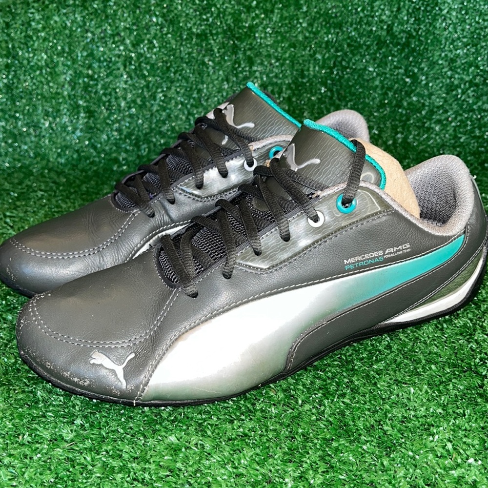 Mens Puma Mercedes Petronas Amg Shoes Size 7 1/2 - Gem